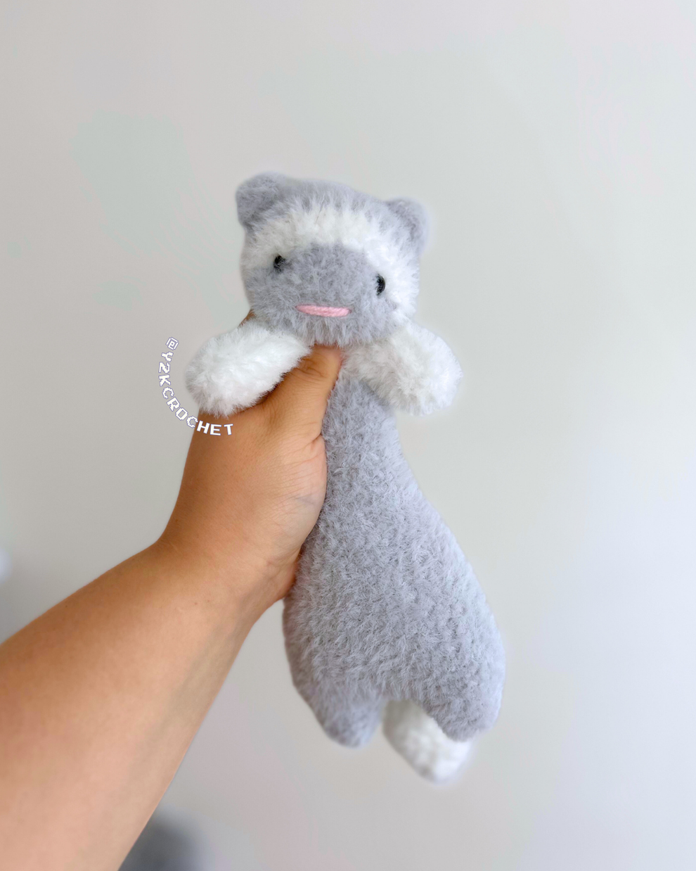 Filo - Made to Order - Baby Ferret Weighted Plushie – Happyish Brand